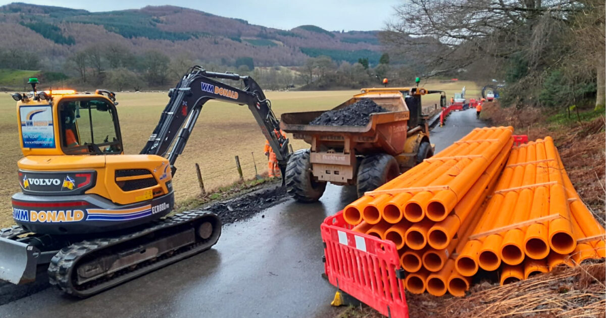 Utilities Team Delivers Major IP Gas Project from Birnam… | W M Donald